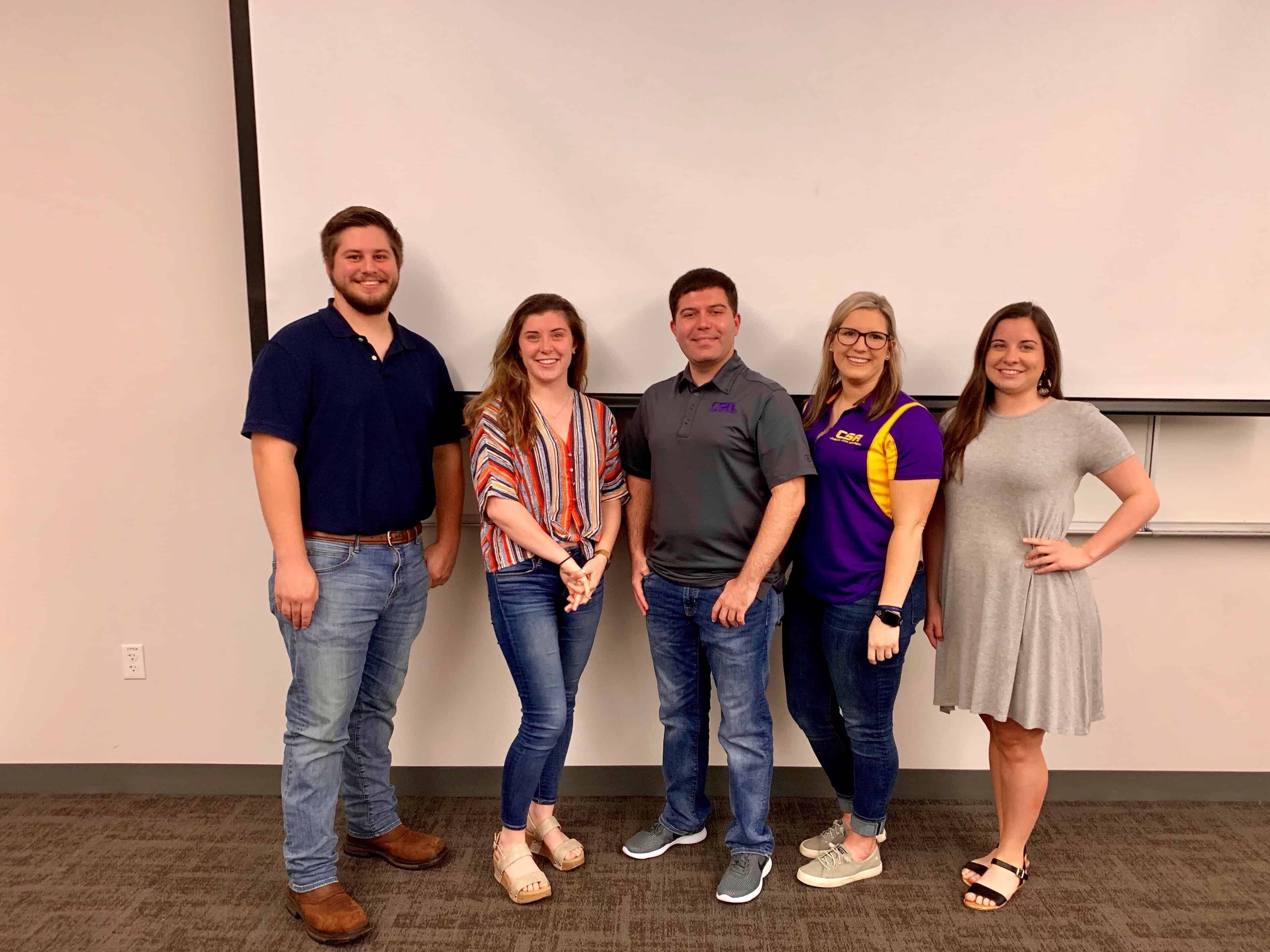 CSA Current Officers | LSU Construction Management