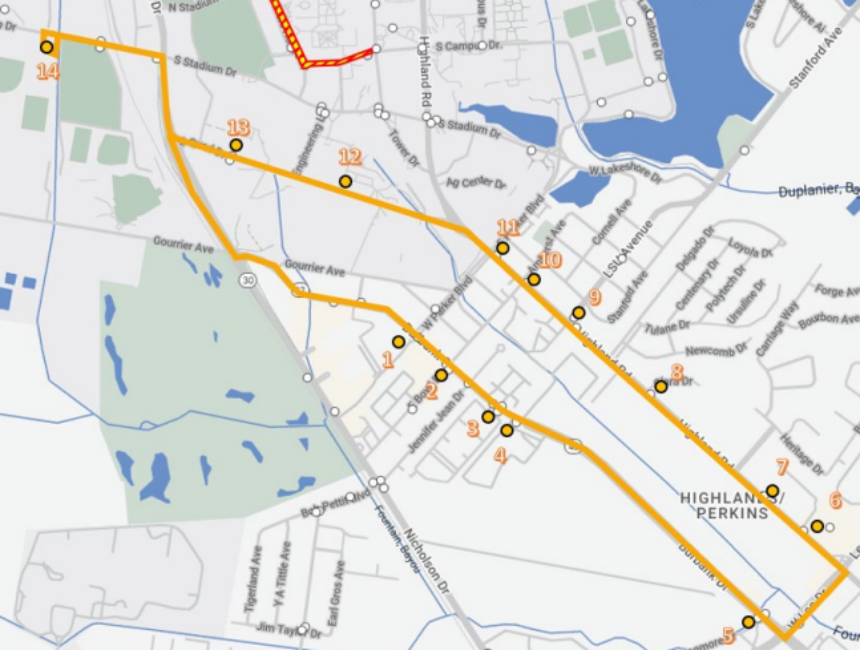 Tiger Trails Transit | Parking and Transportation