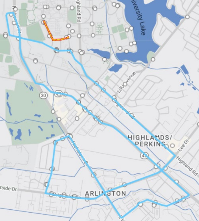 Tiger Trails Transit | Parking and Transportation