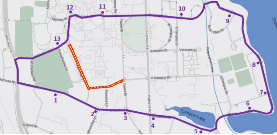 Tiger Trails Transit | Parking and Transportation
