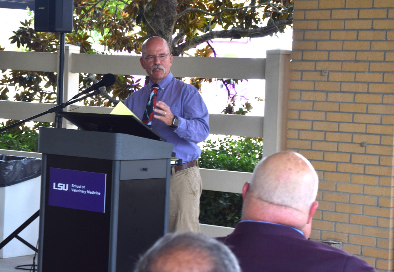 LSU Vet Med reveals food animal service area renovation