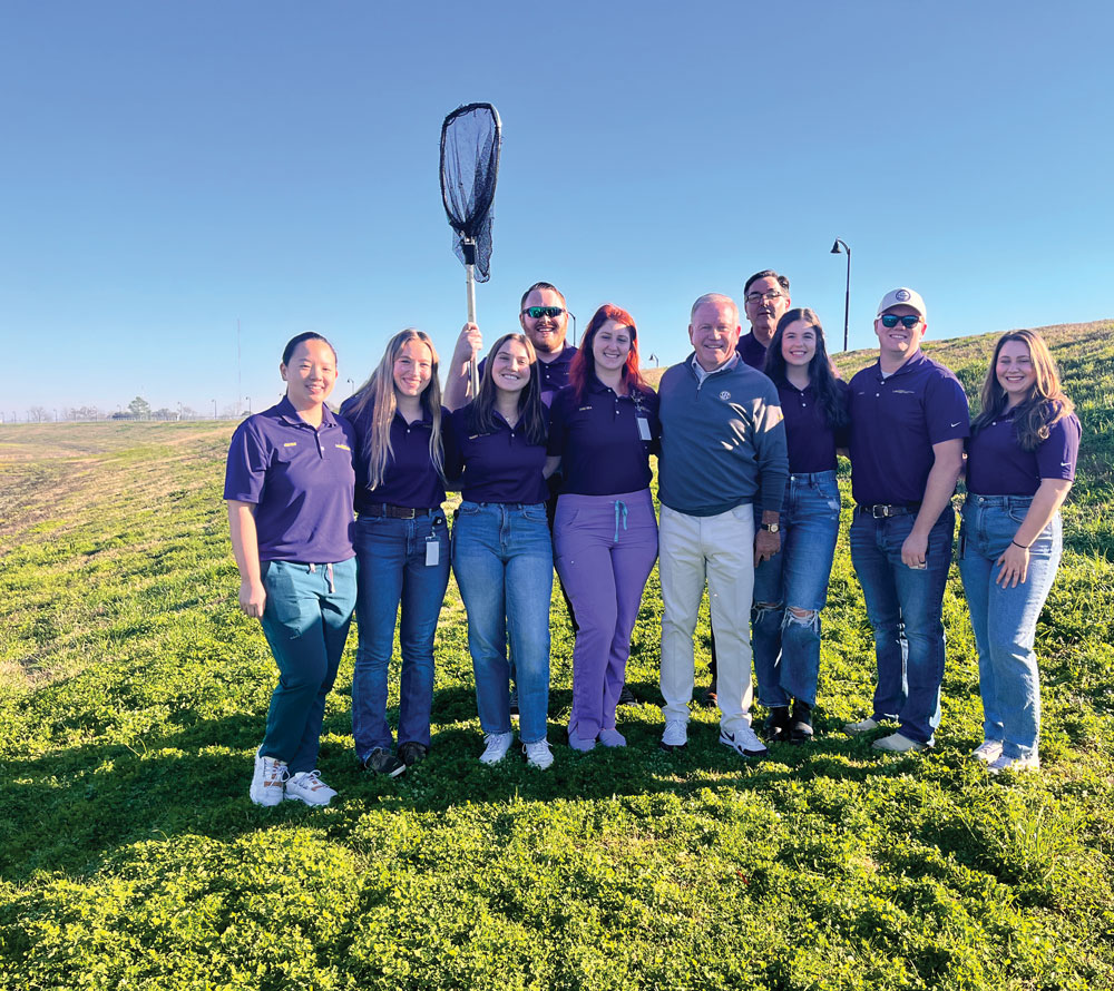 LSU Football Coach Brian Kelly released bald eagle treated by LSU Vet Med